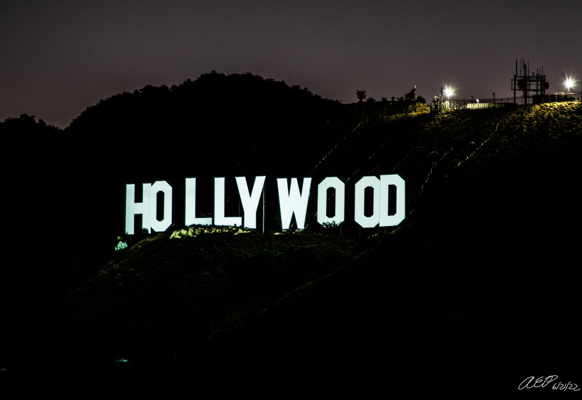 Hollywood At Night