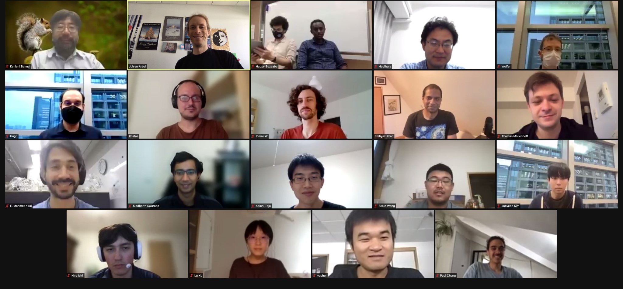 The Bayes Duality Project on Twitter: "We had our second informal get together with some of our ...