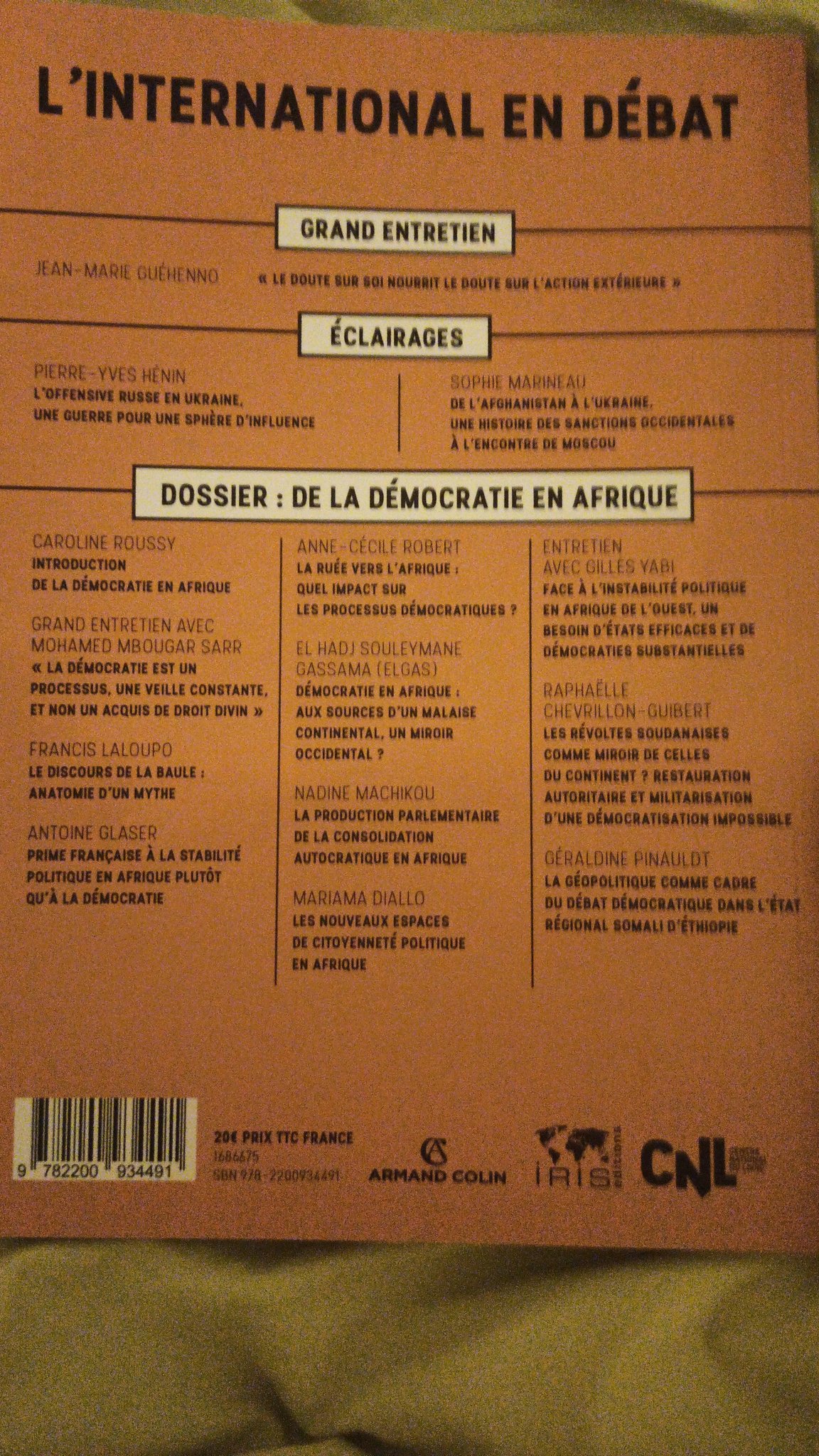 Comprendre le Monde – Les relations internationales expliquées à tous ...