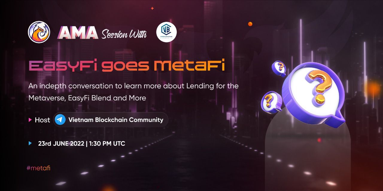 @easyfi.network on Twitter: " #EasyFi goes #Metafi Team EasyFi will be in an AMA with @vbc ...