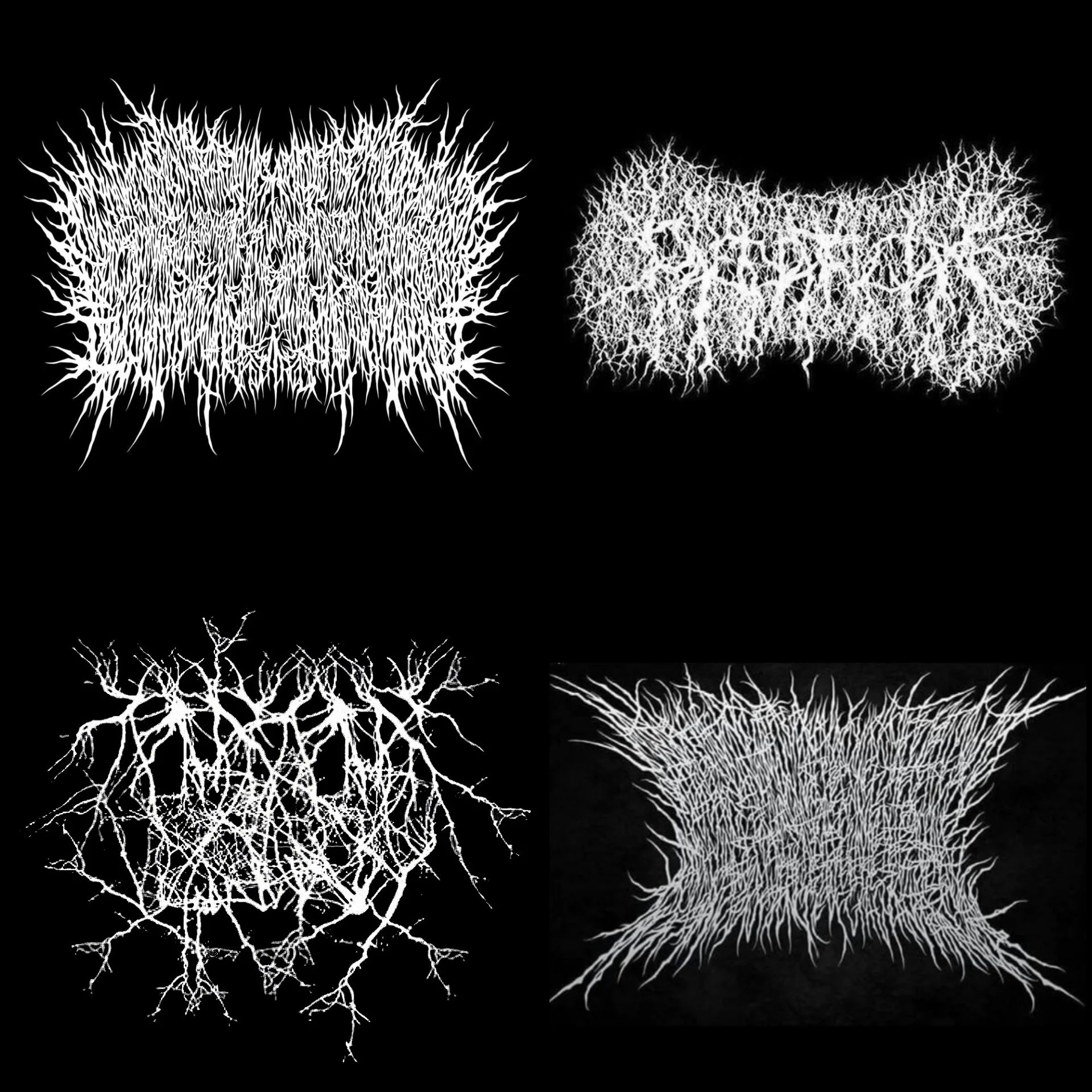 Black Metal Logo Meme ArtStation GNOIZM / Metal Logos & Dark