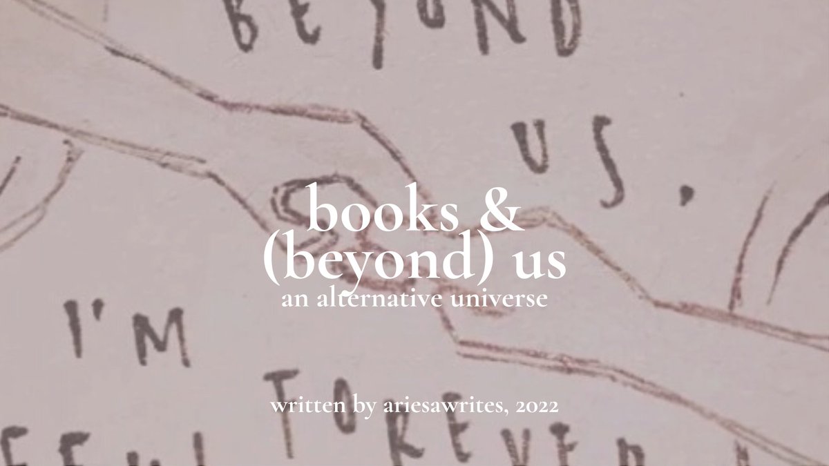 books and (beyond) us universe / Twitter