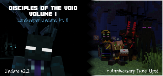 MCPEDL on Twitter: "Disciples of the Void, Volume I: Lorekeeper Update, Part II - Addon - https ...