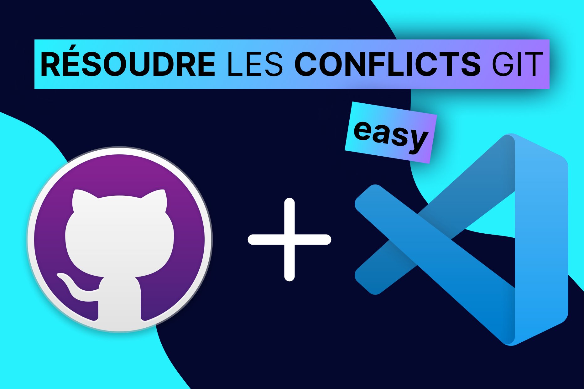 Melvyn • Développeur on Twitter: "Tu galères à fixer les conflits sur Git ? 😢 Voici une solution ...