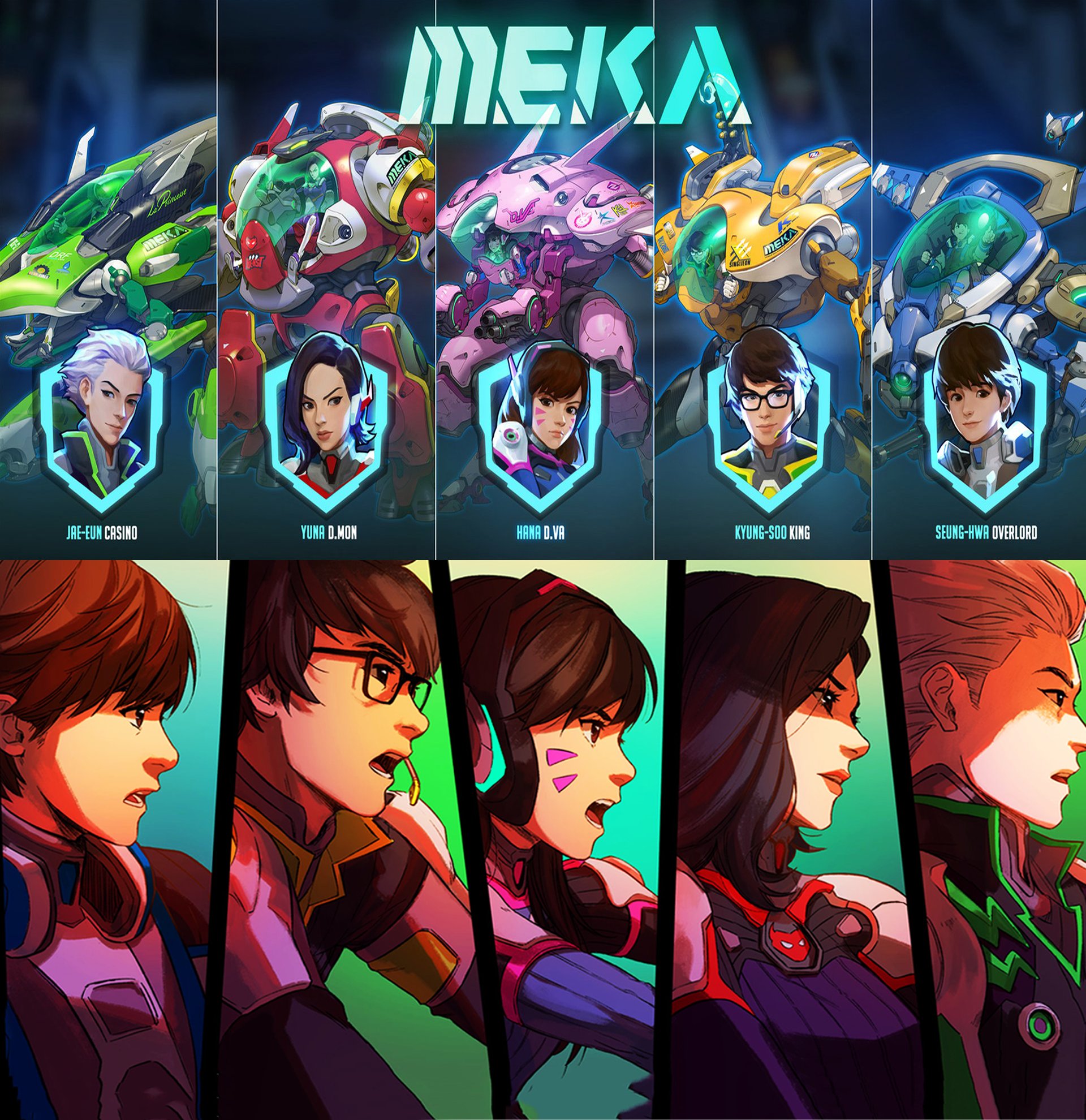 Naeri X 나에리 on Twitter: "Overwatch 2 New Hero: MEKA Squad(메카 부대) Launch Possibility Joshua Noh ...
