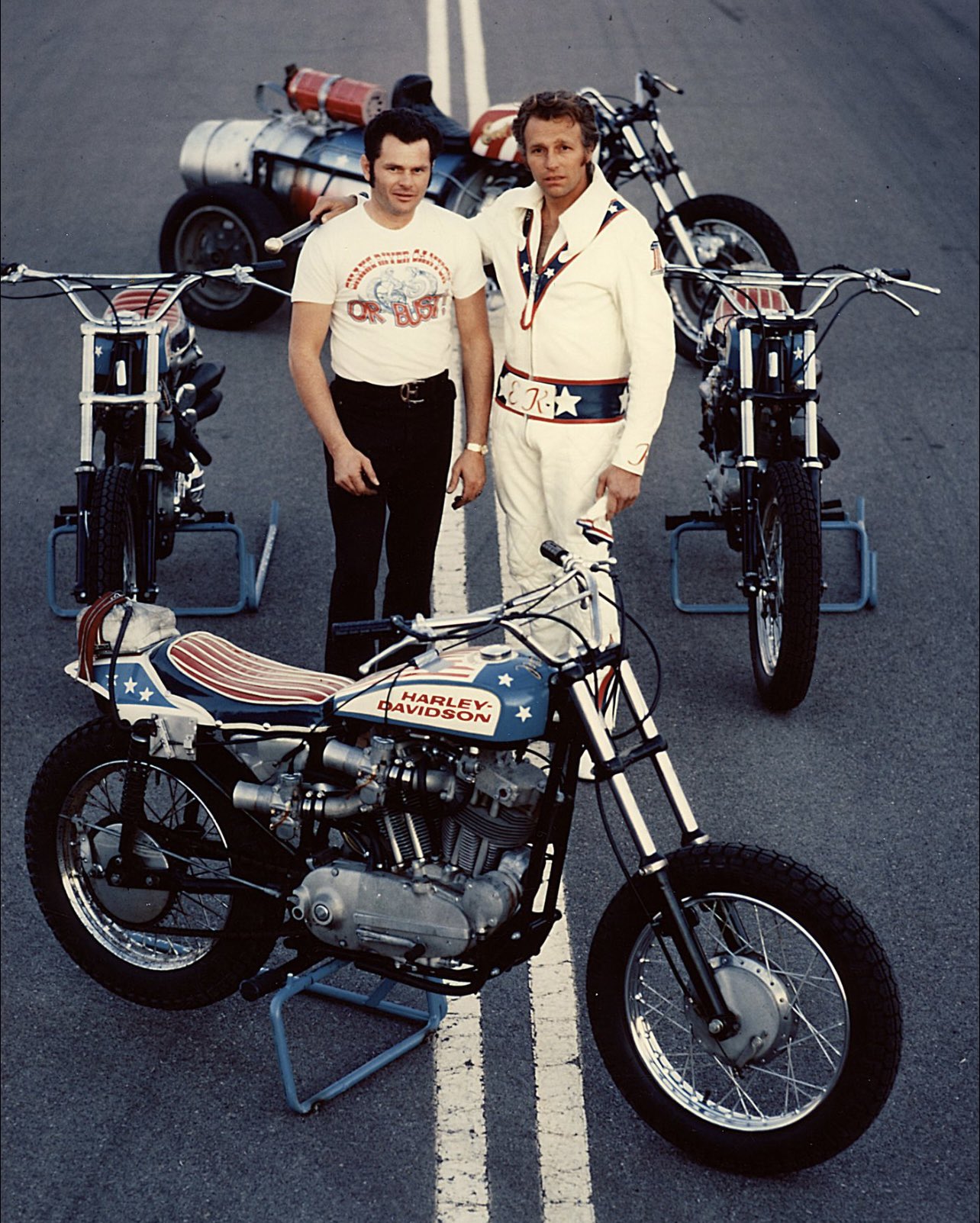 Evel Knievel Harley Davidson Bikes