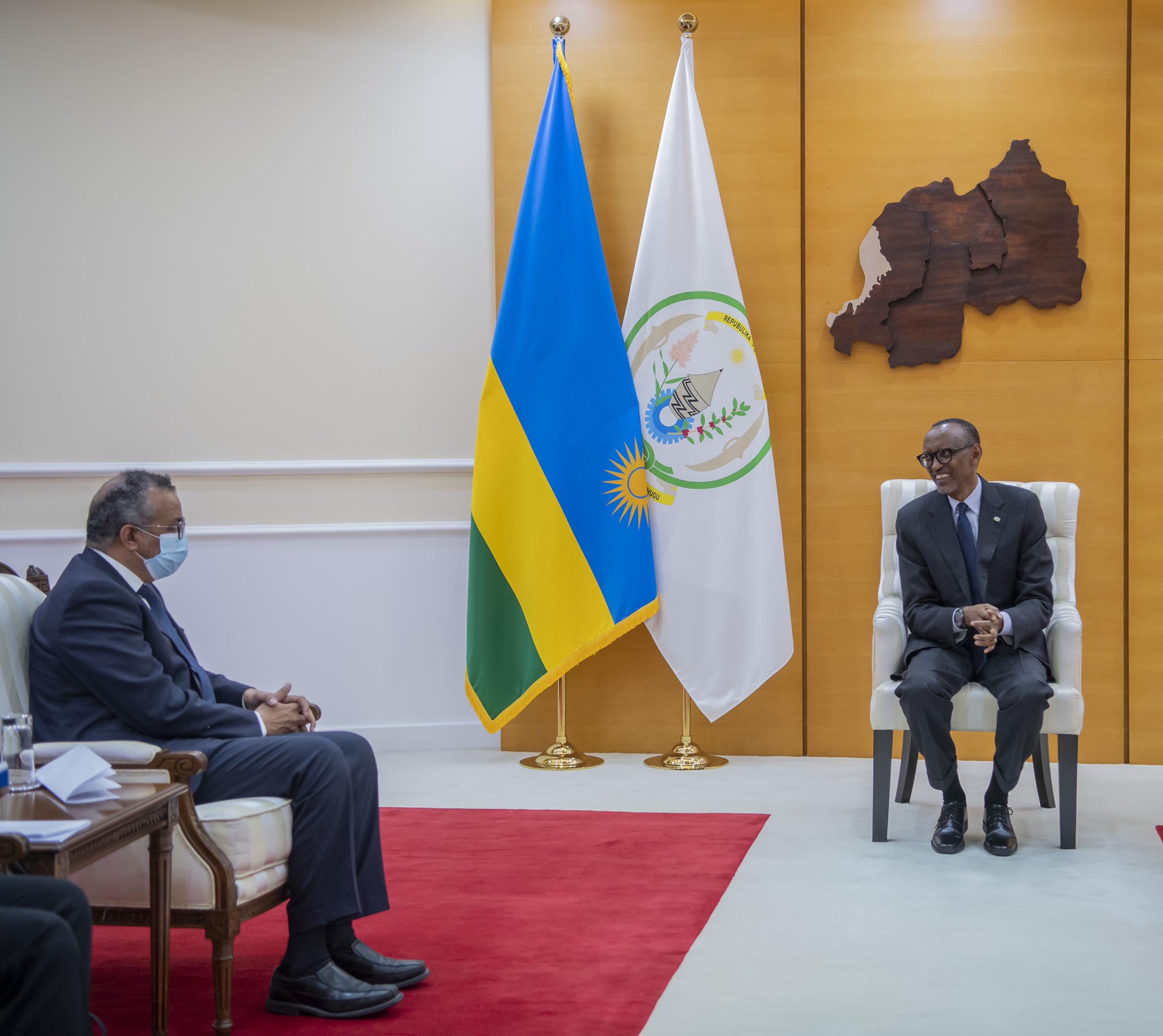 Presidency | Rwanda on Twitter: "President Kagame also received Dr. Tedros Adhanom Ghebreyesus ...