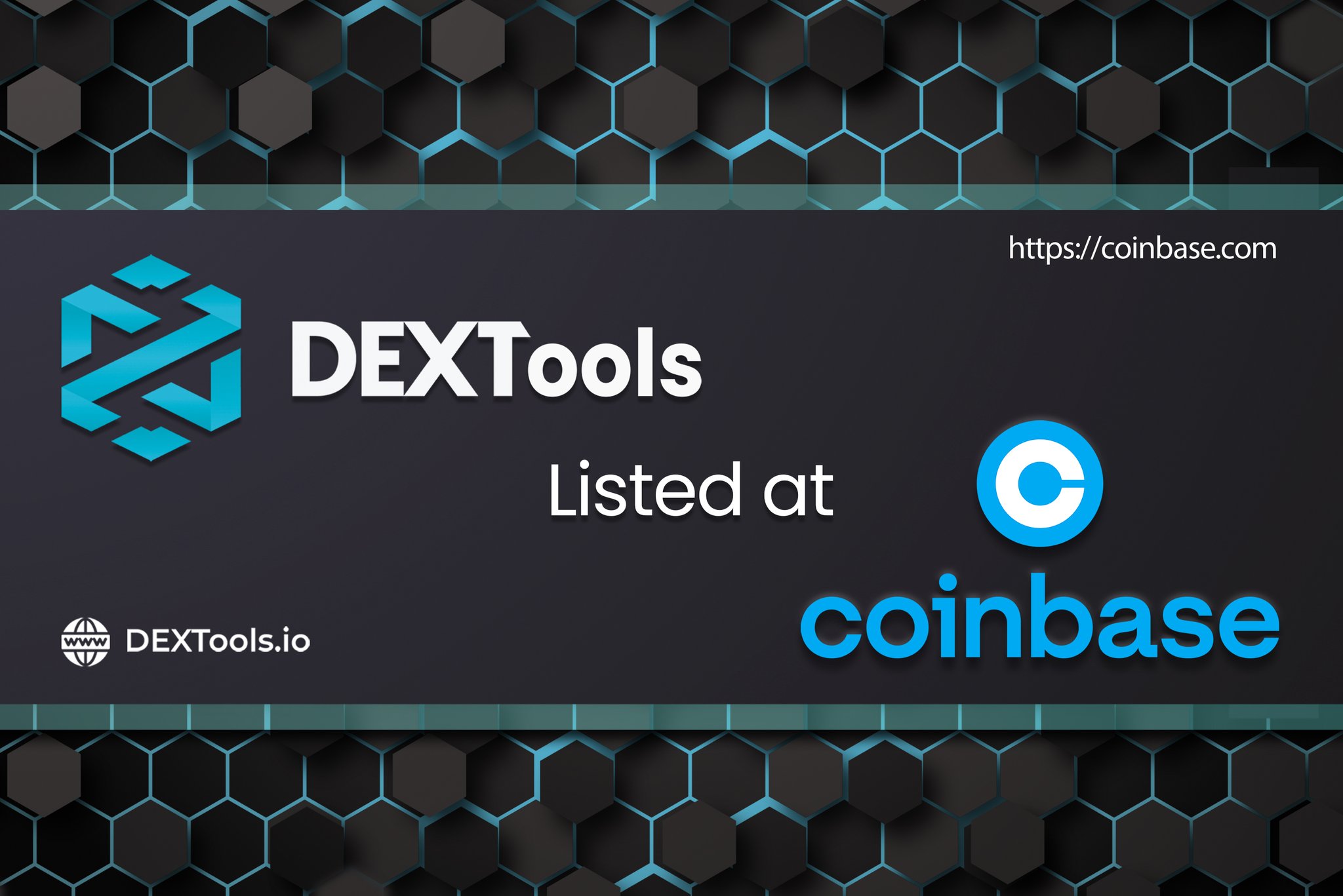 DEXTools on Twitter: "We are proud to share that $DEXT token will be listed at @CoinbaseAssets ...