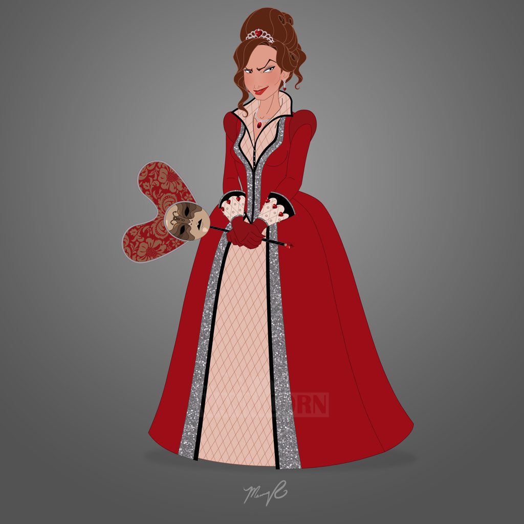 Once Upon A Time Cora Queen Of Hearts