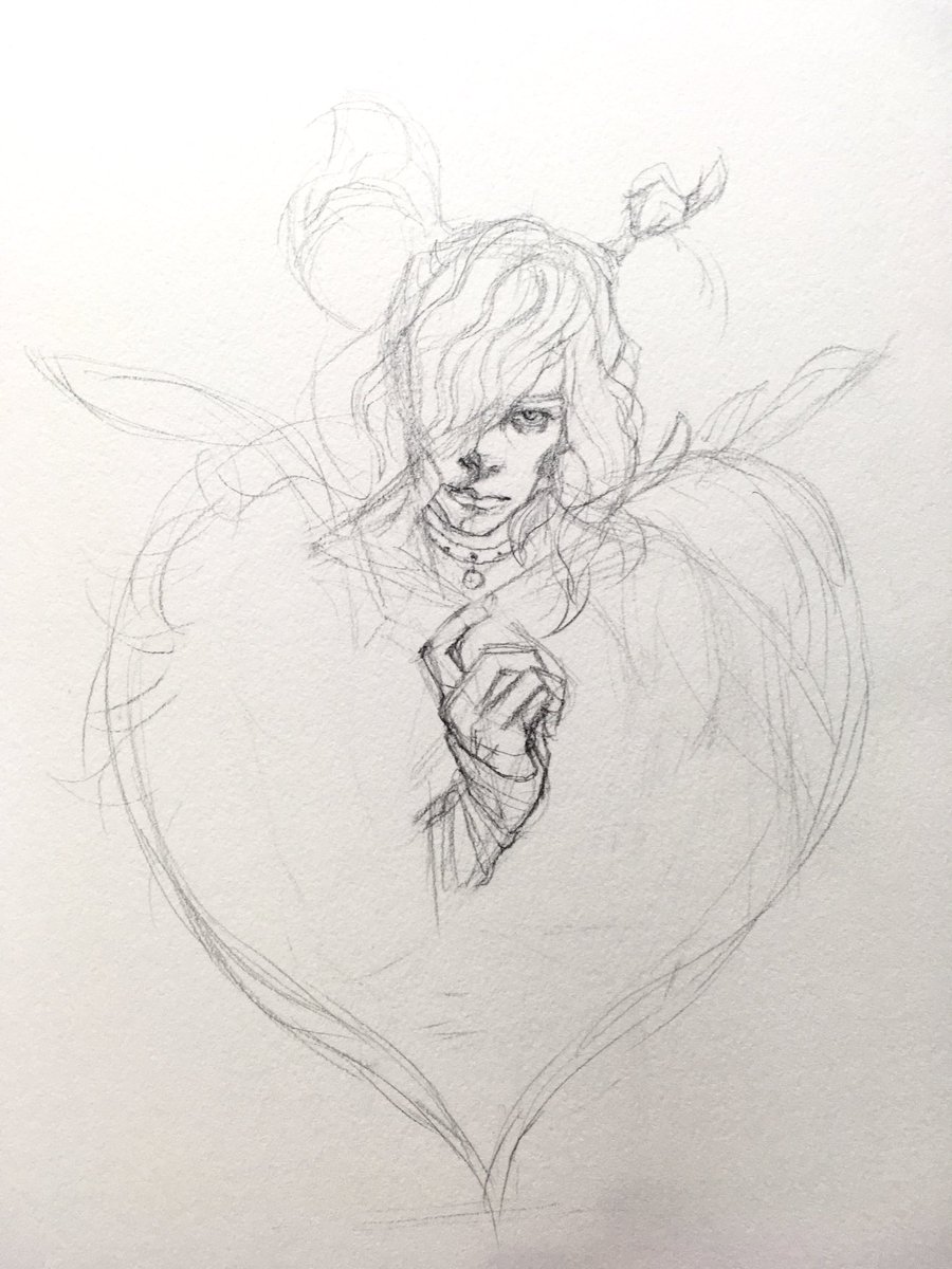 「米津玄師さんfanart 制作過程 」|ganpukuのイラスト