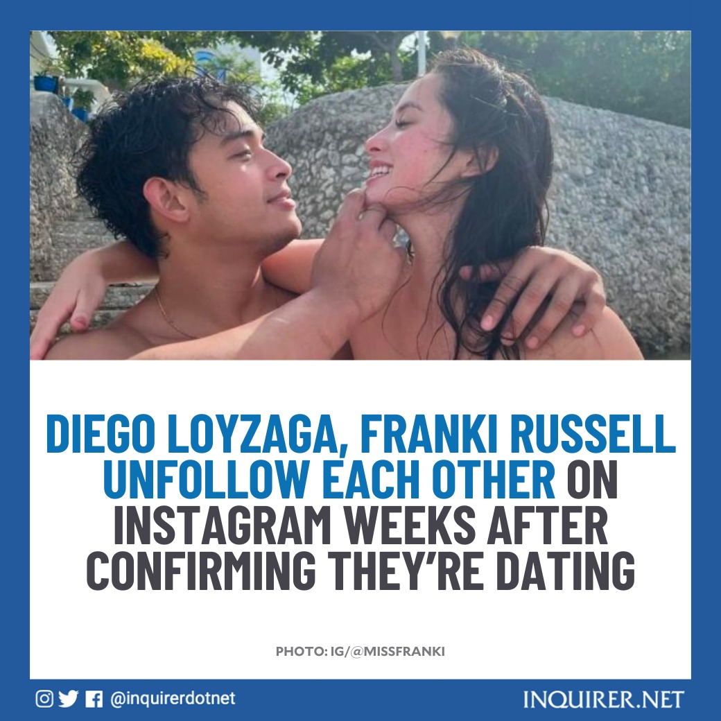Inquirer on Twitter: "Diego Loyzaga and Franki Russell might have been going through a rough ...