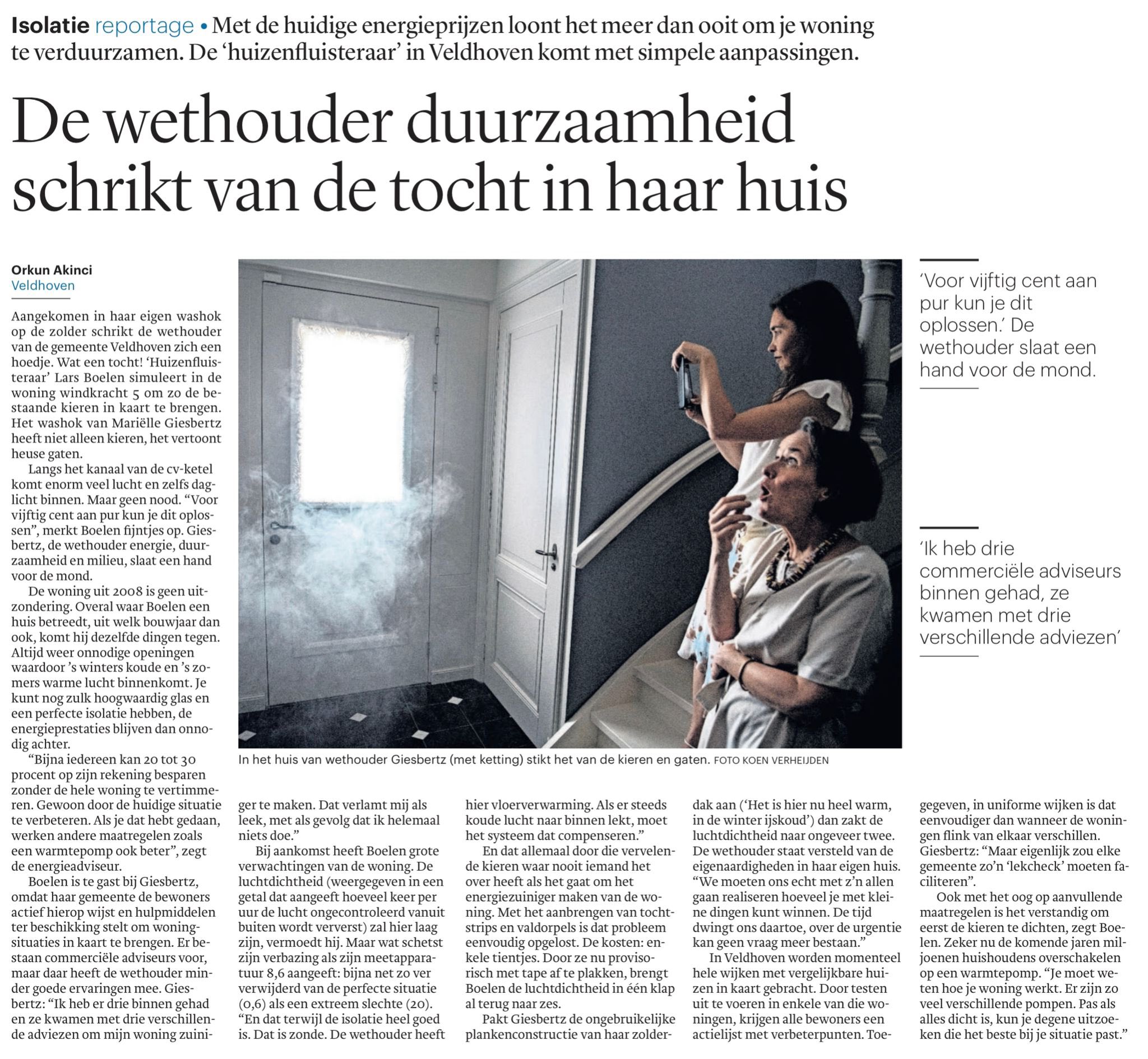 Lars Boelen on Twitter: "Wethouders duurzaamheid die zelf plannen gaan maken om hun woning te ...