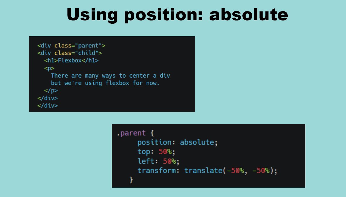 If you don't know how to center a div. Here are 5 ways you can do it. 🧵👇 - Thread from H A J R A ...