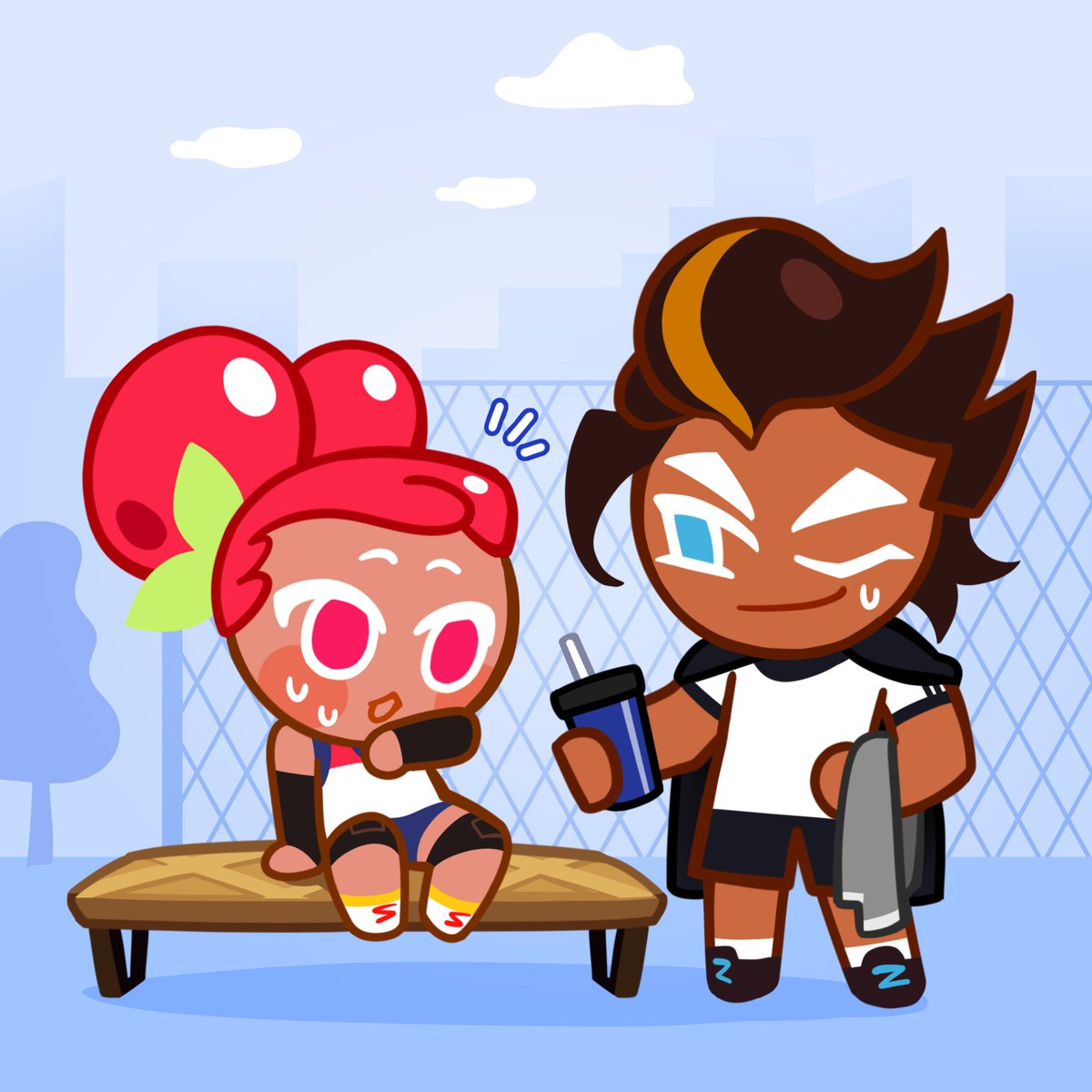 Cookie Run Info 🏝️ on Twitter: "RT @GingerBrave_dev: Oh wow!! I just saw Cherry Ball Cookie and ...