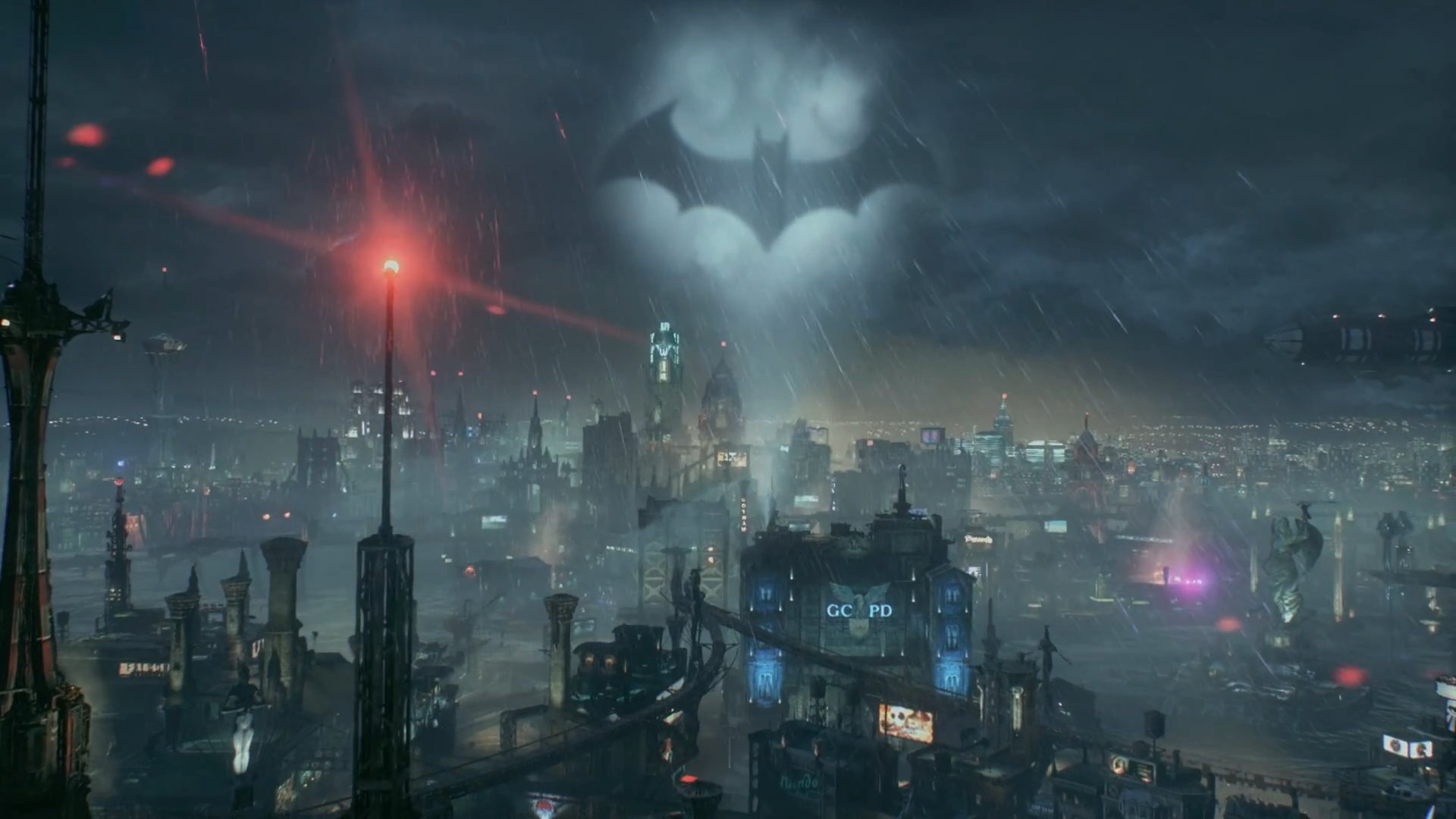 Bat Symbol In The Sky