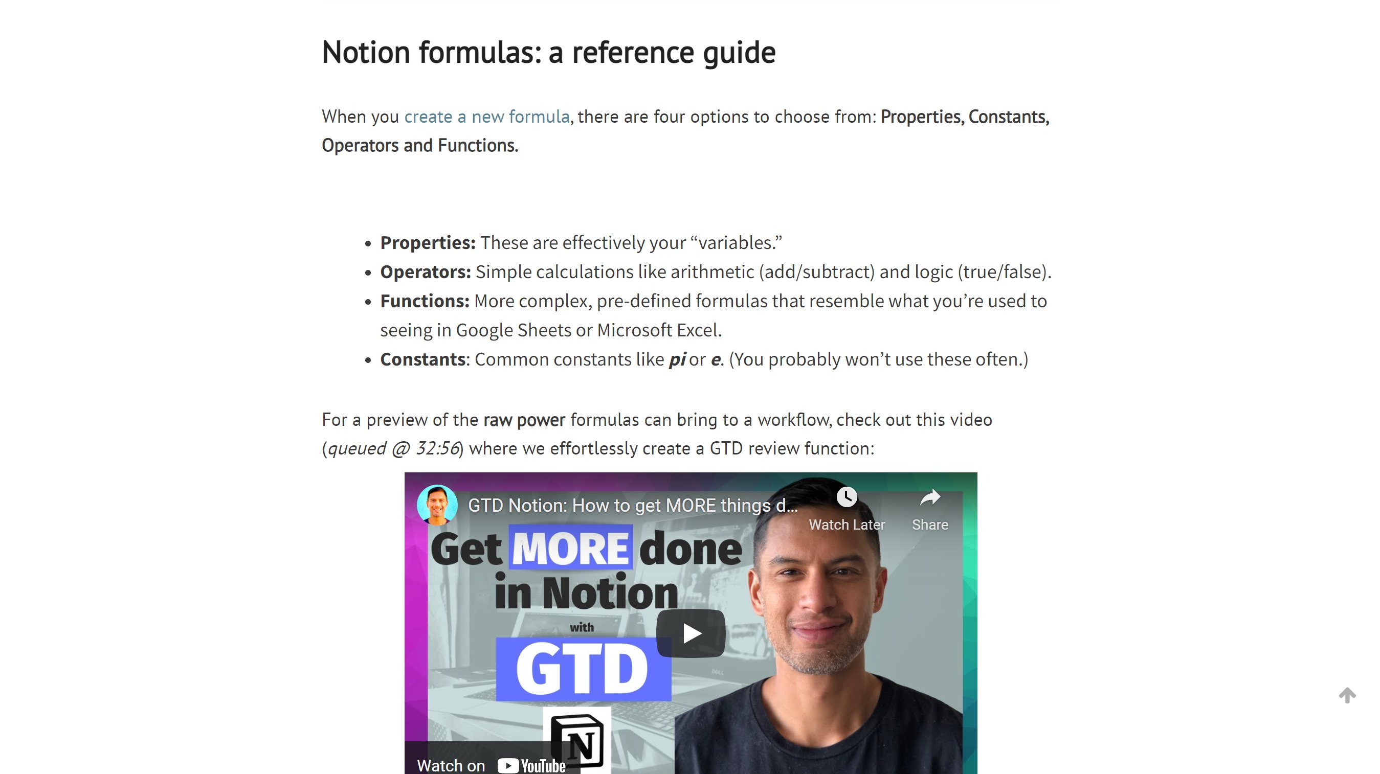 Fronk | notion creator on Twitter: "1. Official Formulas Reference (by @NotionHQ) https://t.co ...
