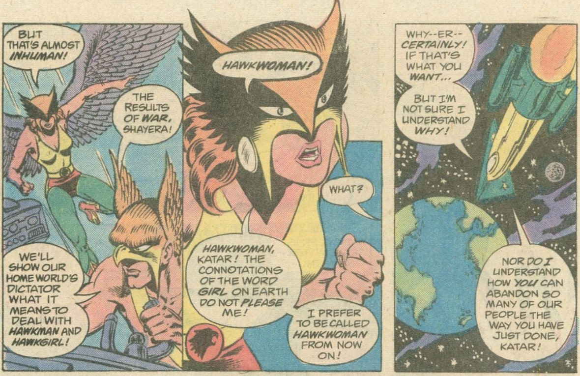 Shayera and Katar's appearances in World's Finest Comics (1979-1982) # ...
