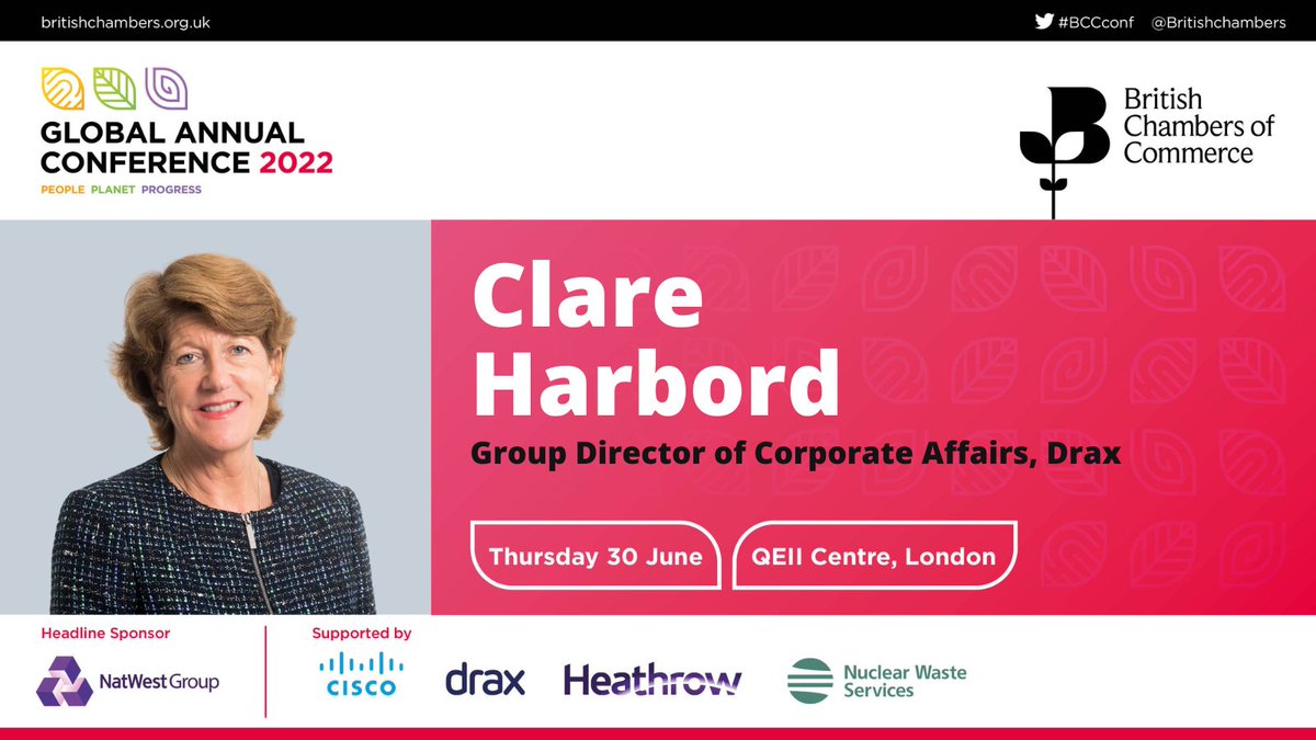 Drax on Twitter: "Next week, Drax Group's Director of Corporate Affairs, Clare Harbord, will be ...