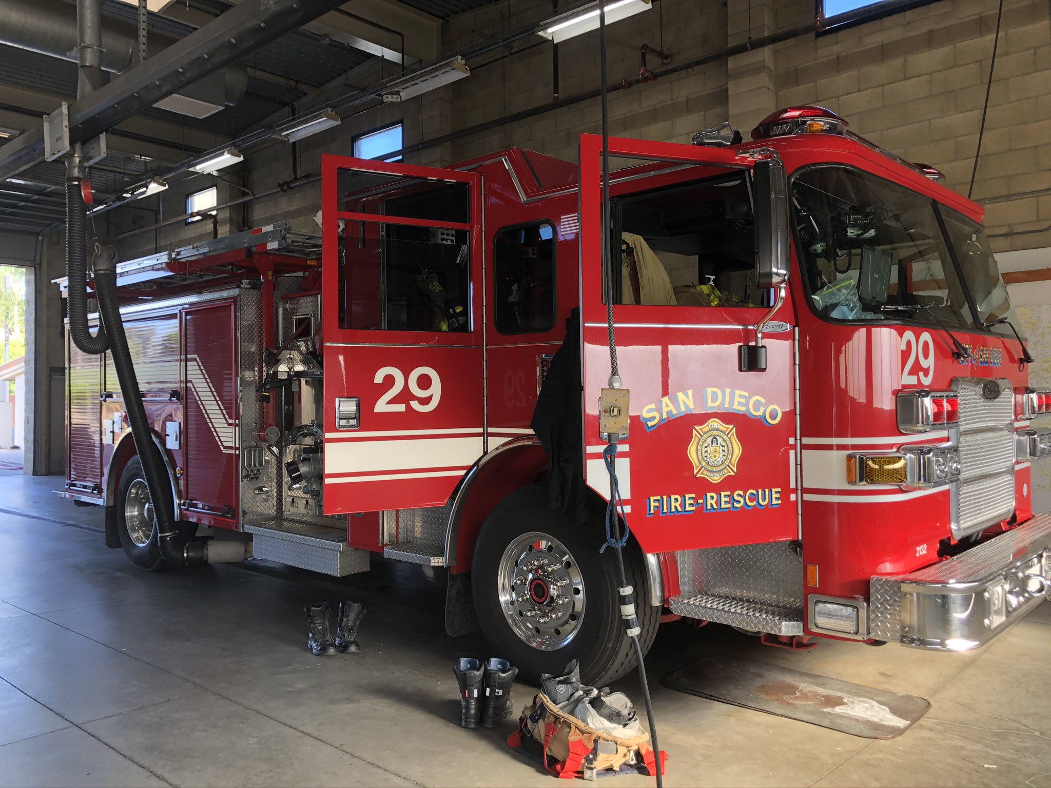 San Diego City Fire Wallpaper