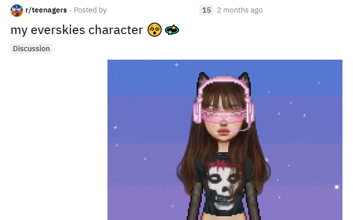everskies out of context on Twitter: "my everskies character😵💫 https://t.co/5LQcW3l4FC" / Twitter