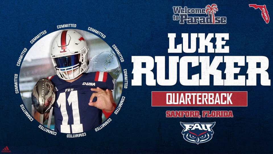 2023 3* QB Luke Rucker commits to FAU : r/CFB