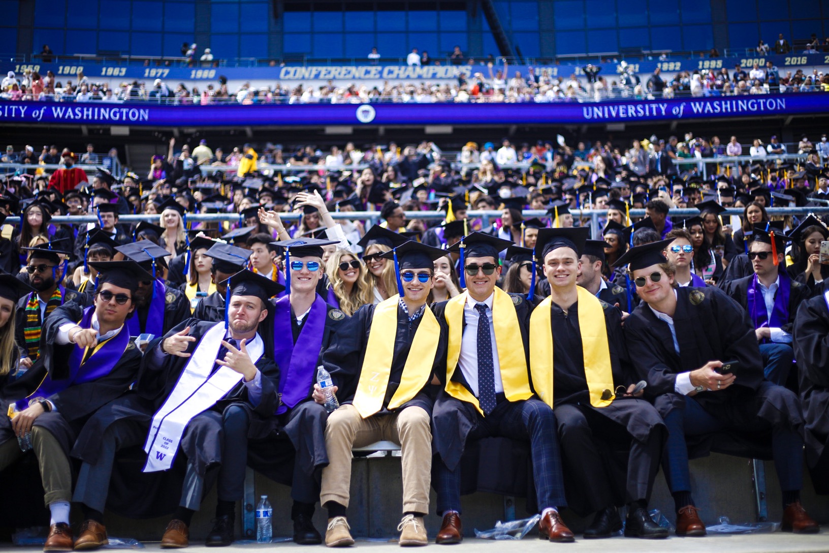 University Of Washington Graduation Graduates Celebrate New Beginning