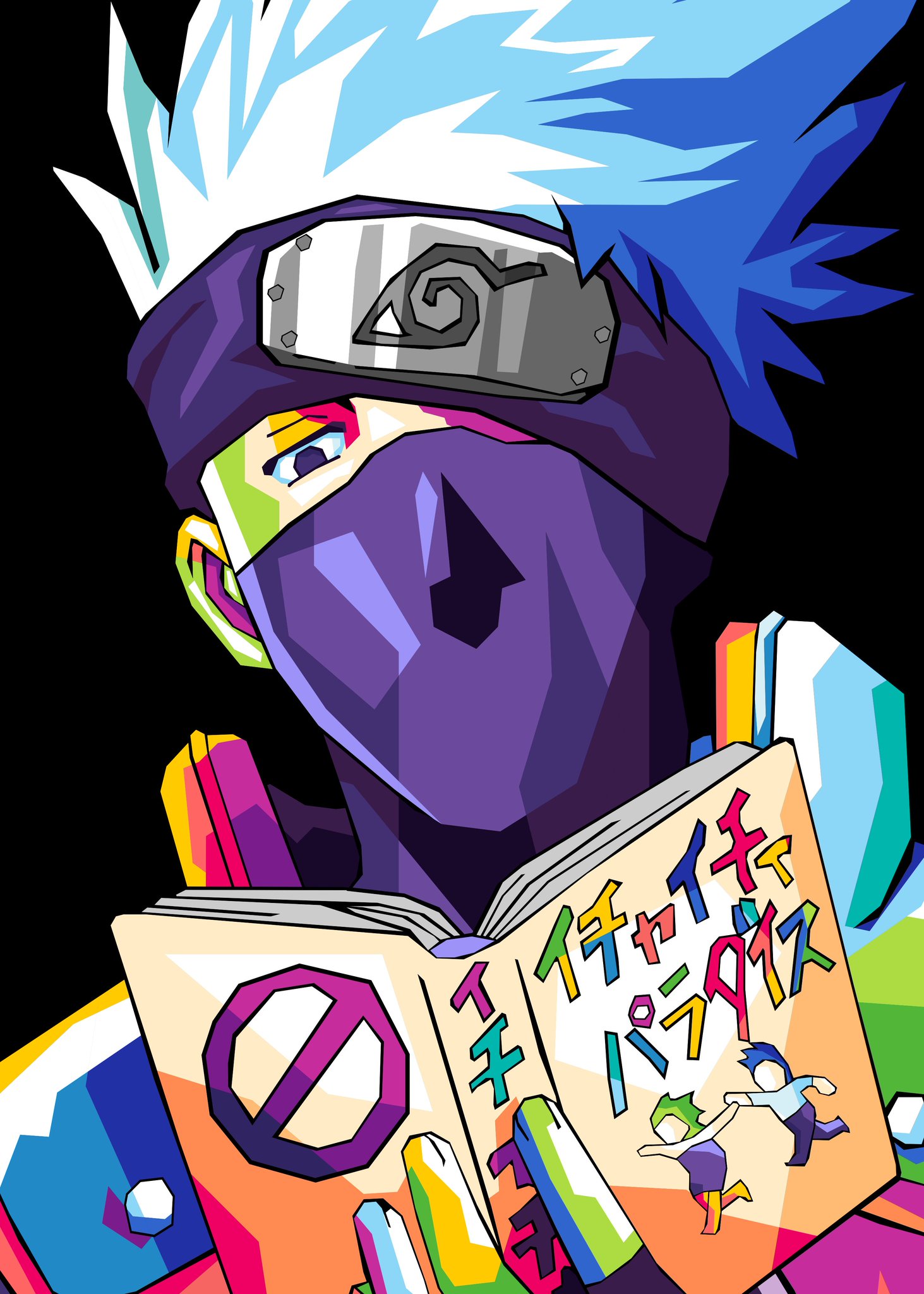 Shichiro on Twitter: "Hatake Kakashi Business inquiries/ commission artwork : Email ...