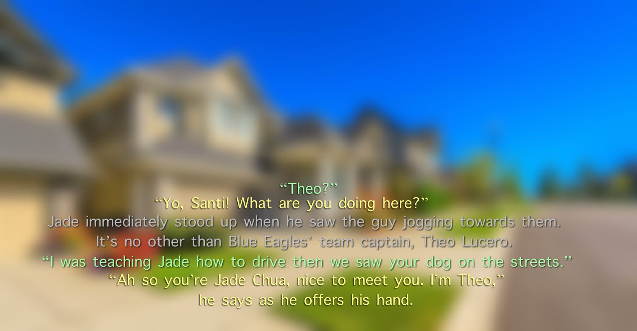 a • uni on Twitter: "[79] white - jade green - solon yellow - theo gray - narrations https://t ...