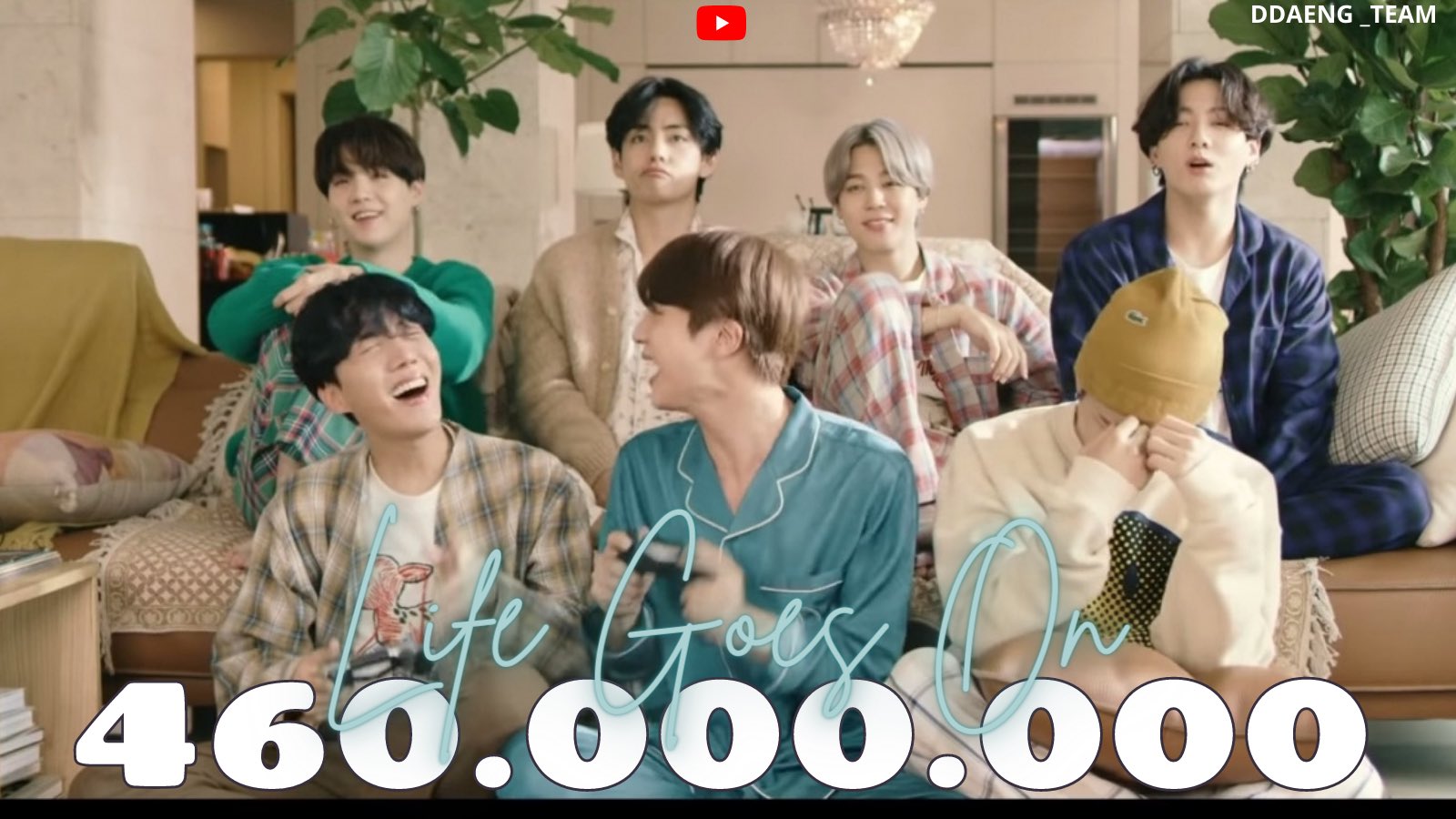 Ddaeng Support Team⁷ on Twitter: "'Life Goes On' de @BTS_twt ha superado 460 Millones de vistas ...