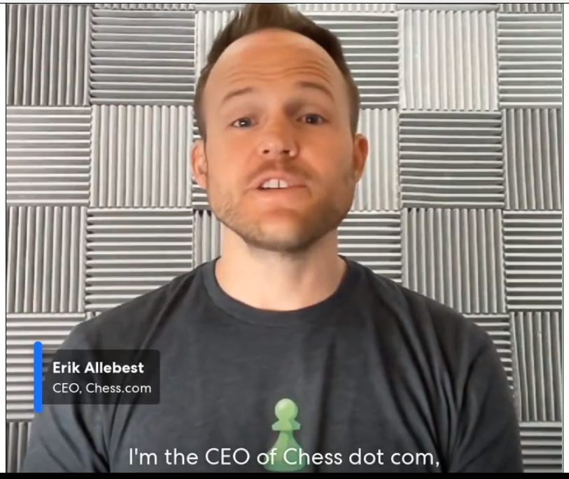 On Chess & Fascists Erik Allebest CEO @chesscom @DanielRensch @ben ...