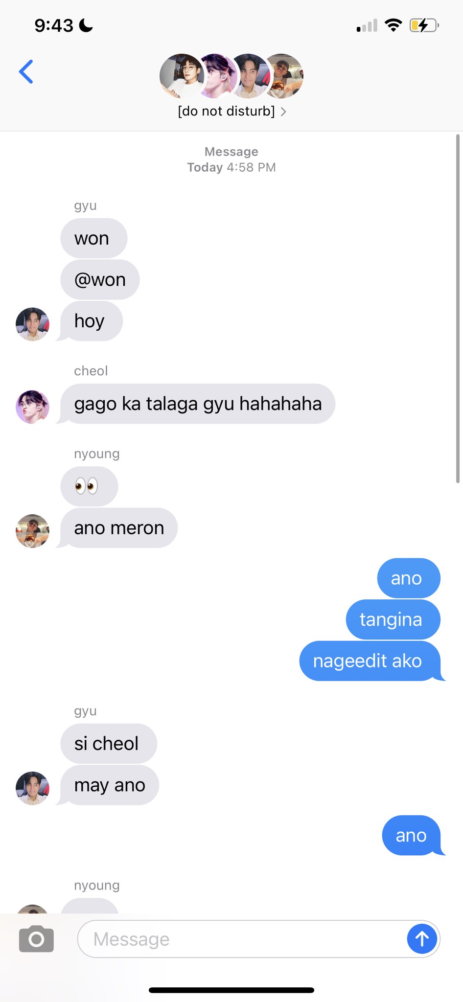 bato | scoups brainrot era on Twitter: "9. kaya po [do not disturb] kasi request po ni wonwoo na ...