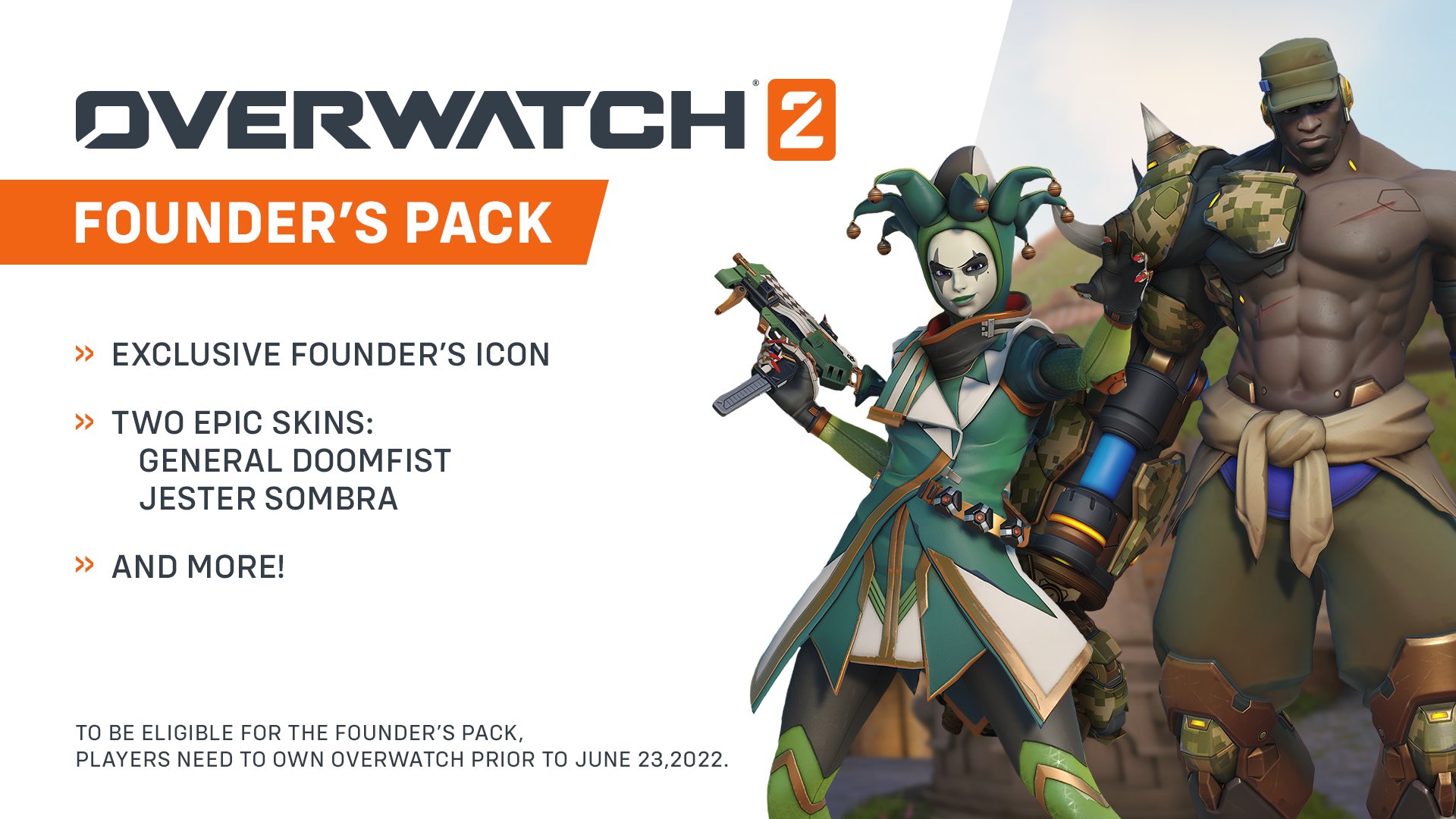Overwatch Cavalry 🇬🇧 on Twitter: "Here's your first look at the #Overwatch2 Founders Pack! https ...