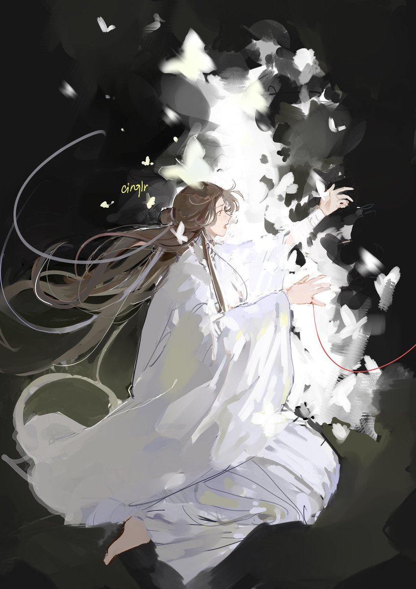 「a butterfly and a flower #tgcf #天官赐福 」|chicken @ perpetual semi-hiatus ...