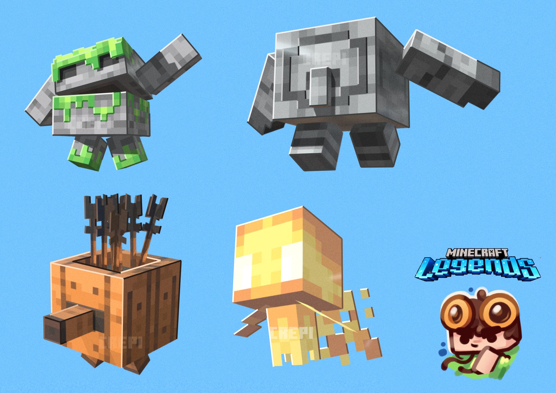 Minecraft Wood Golem