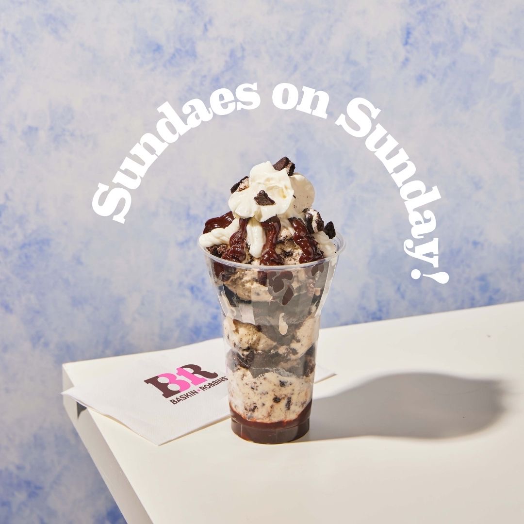 Baskin Robbins Sundae