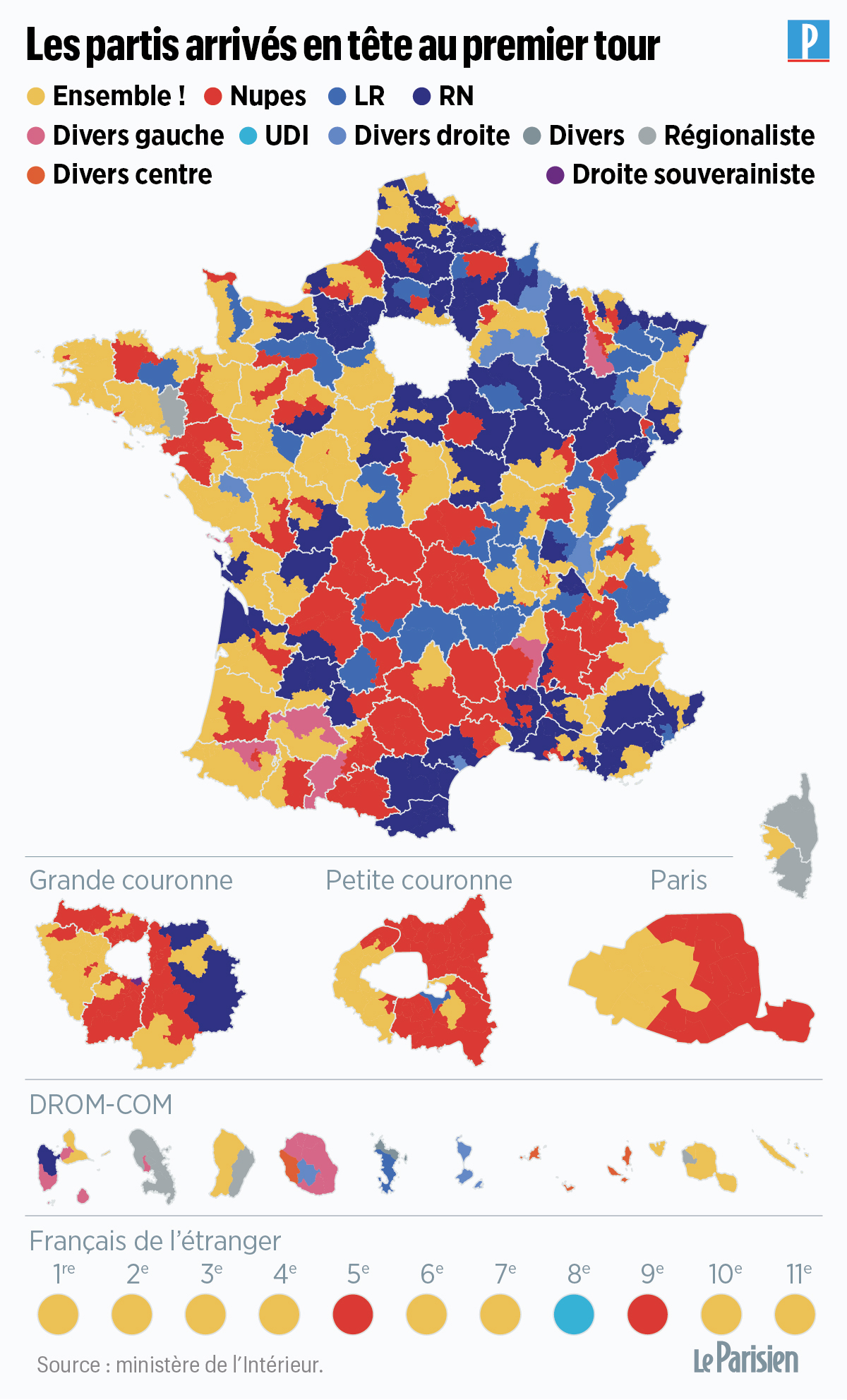 Le Parisien Infographies On Twitter Legislatives Cinq Cartes
