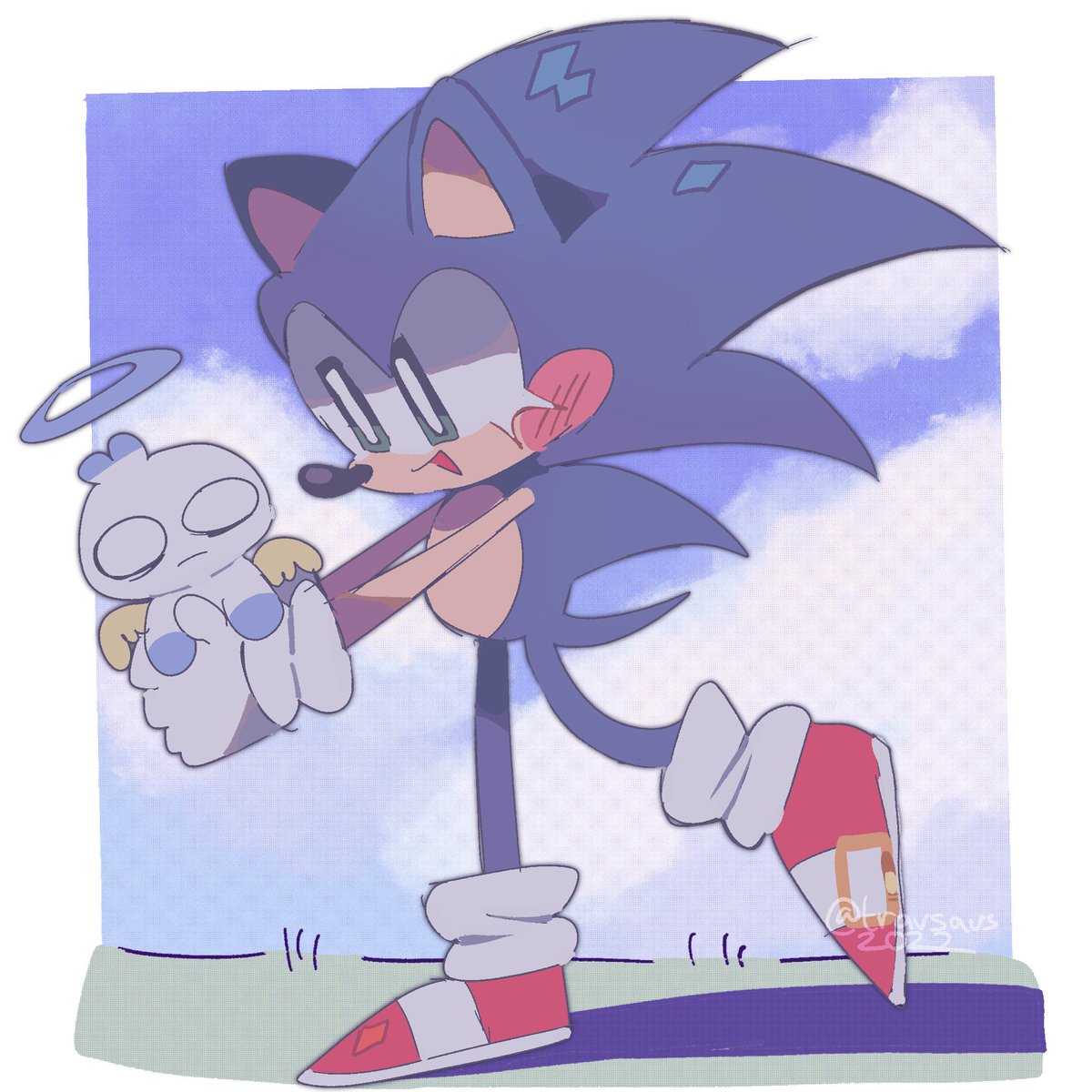 「some sonic stuff..🦔 」|陈🌦のイラスト