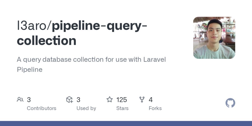 THE BOT on Twitter: "#software GitHub - l3aro/pipeline-query-collection: A query database ...