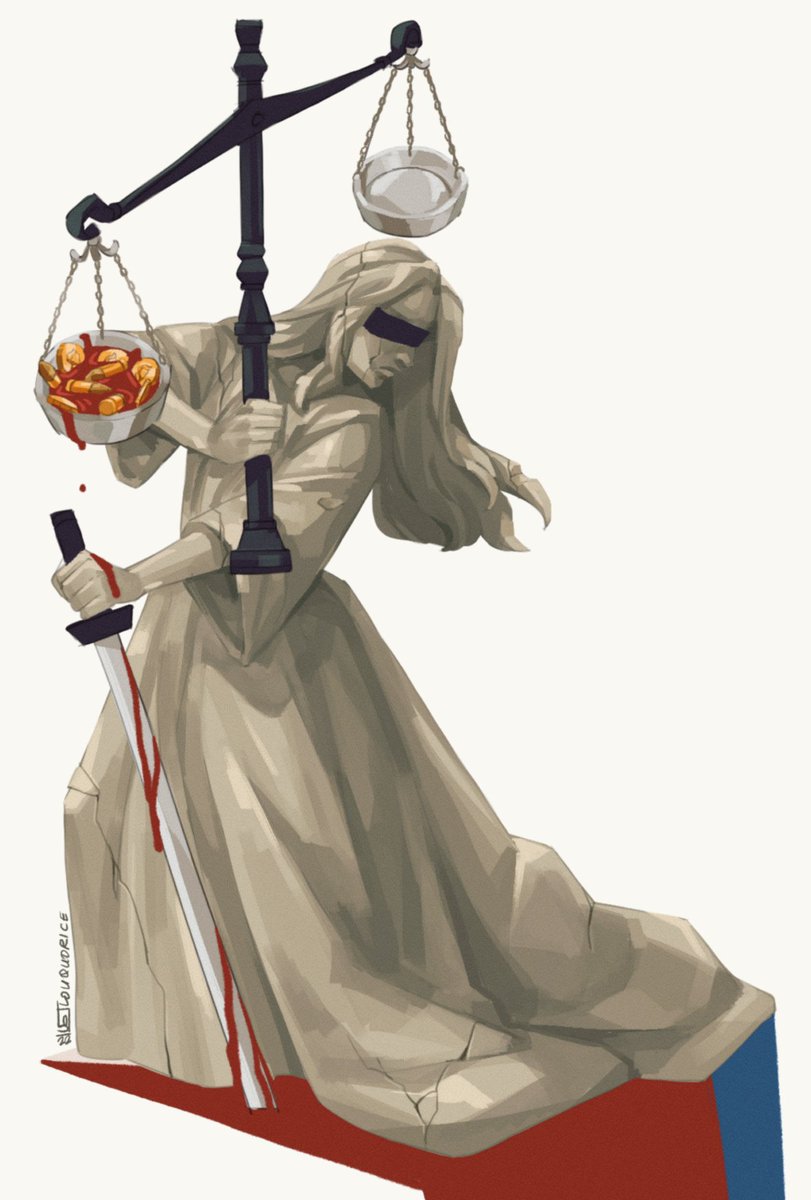 「Bulag ang hustisya? O nagbubulag-bulagan」|Lou 🌟🏳️‍🌈 comms open (0/5)のイラスト