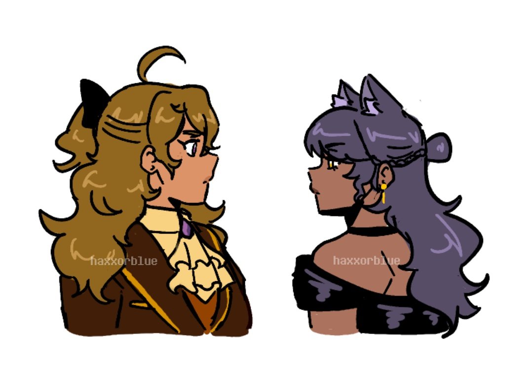 Rwby Blake Faunus Fan Art