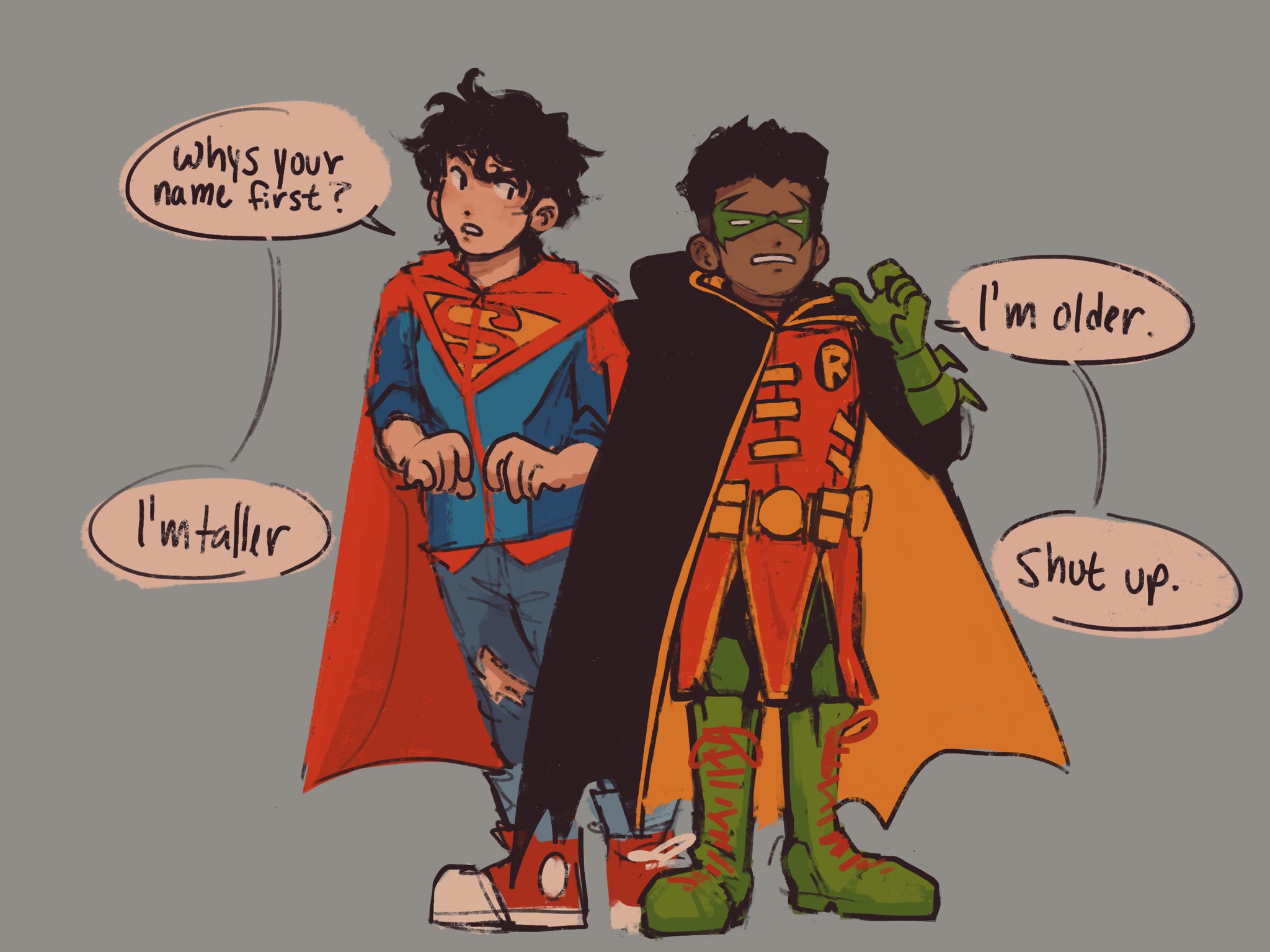 Robin X Superboy