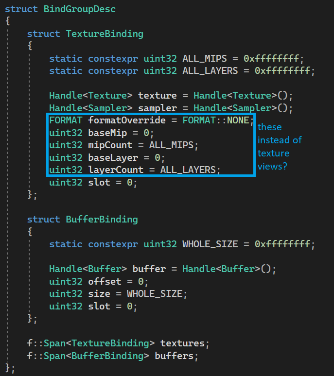 Sebastian Aaltonen on Twitter: "Important renderer design question: Should we have separate ...