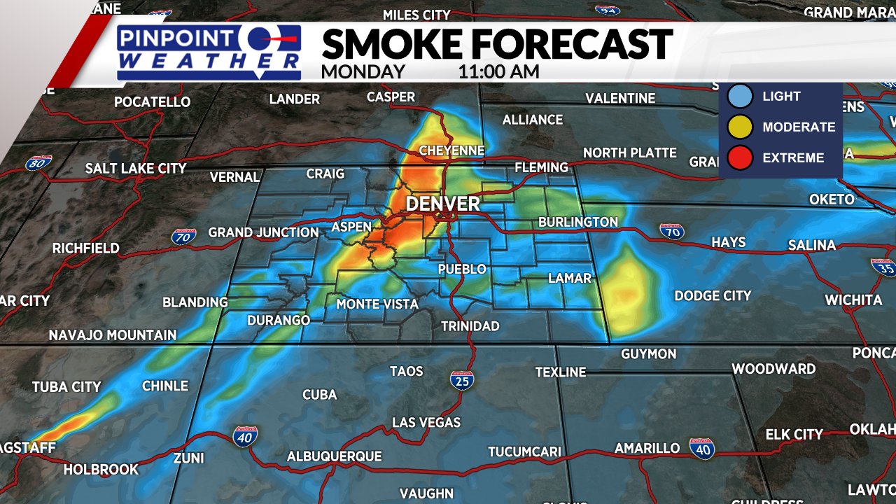 COLORADO WILDFIRE: Here's why you're seeing smoky skies in Colorado ...