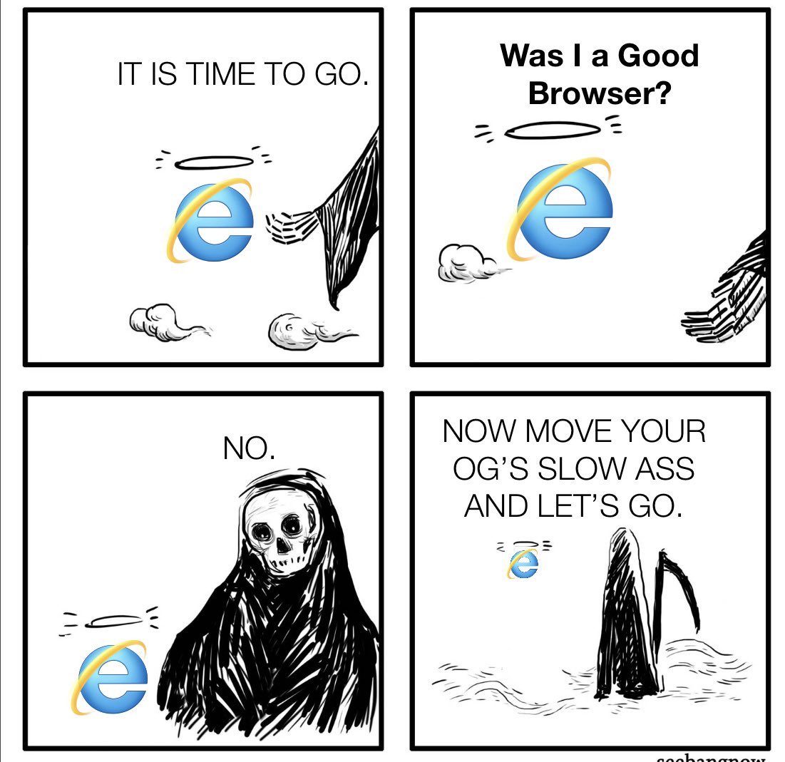 Internet Browser Meme What Are We