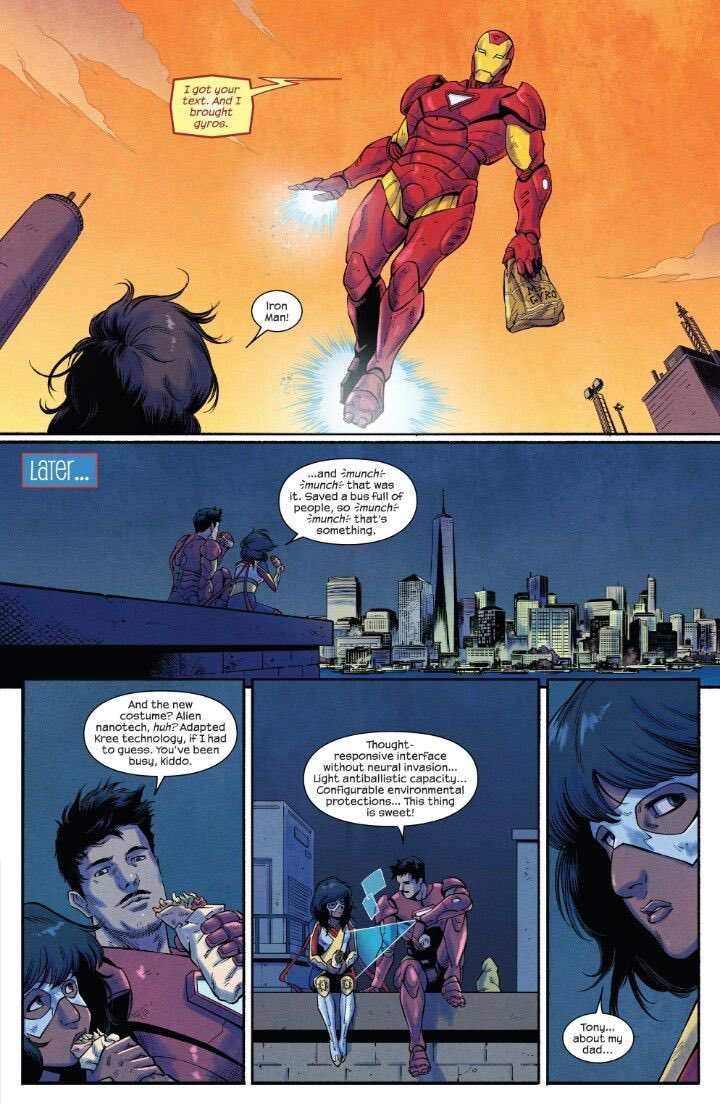 L’Histoire d’Origine de Ms. Marvel / Kamala Khan dans les bandes ...