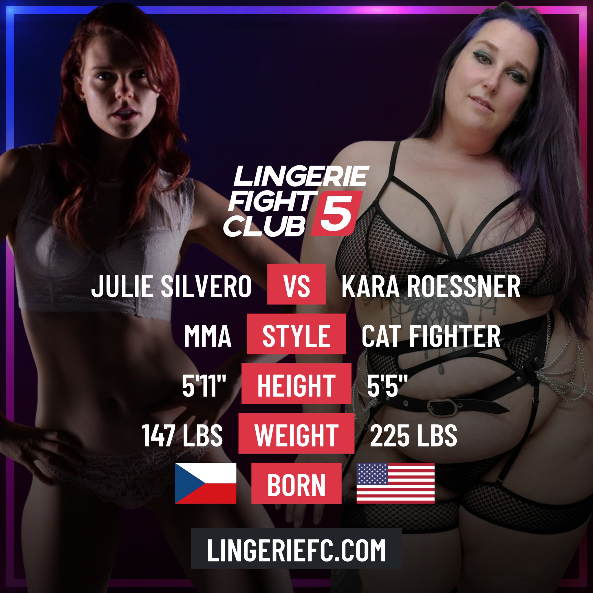 Female Strike Force on Twitter: "Today's featured Fight Club 5 match-up ...
