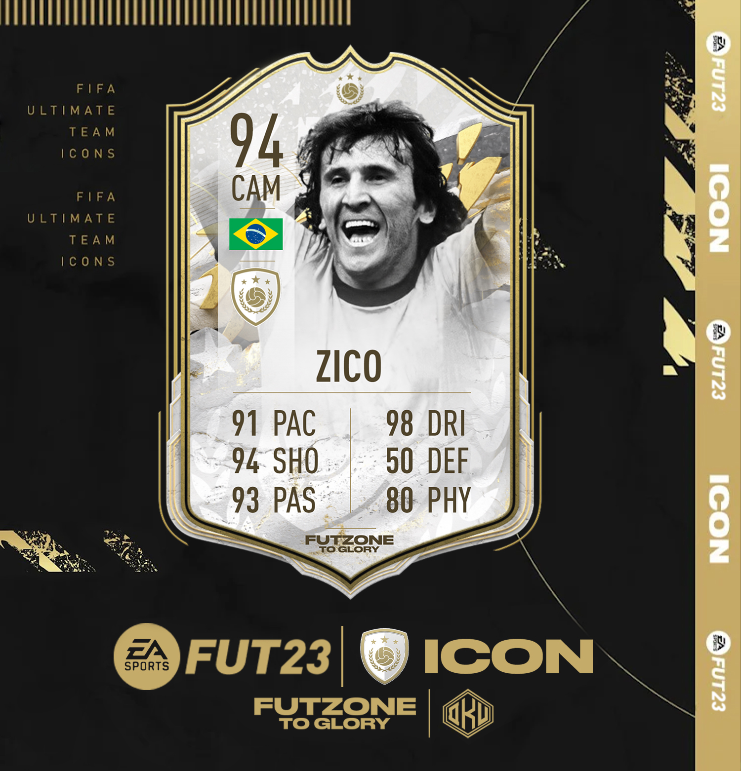 Futzone Fifa23 News On Twitter 🚨 Biggest New Fifa23 Icon 🇧🇷 Zico