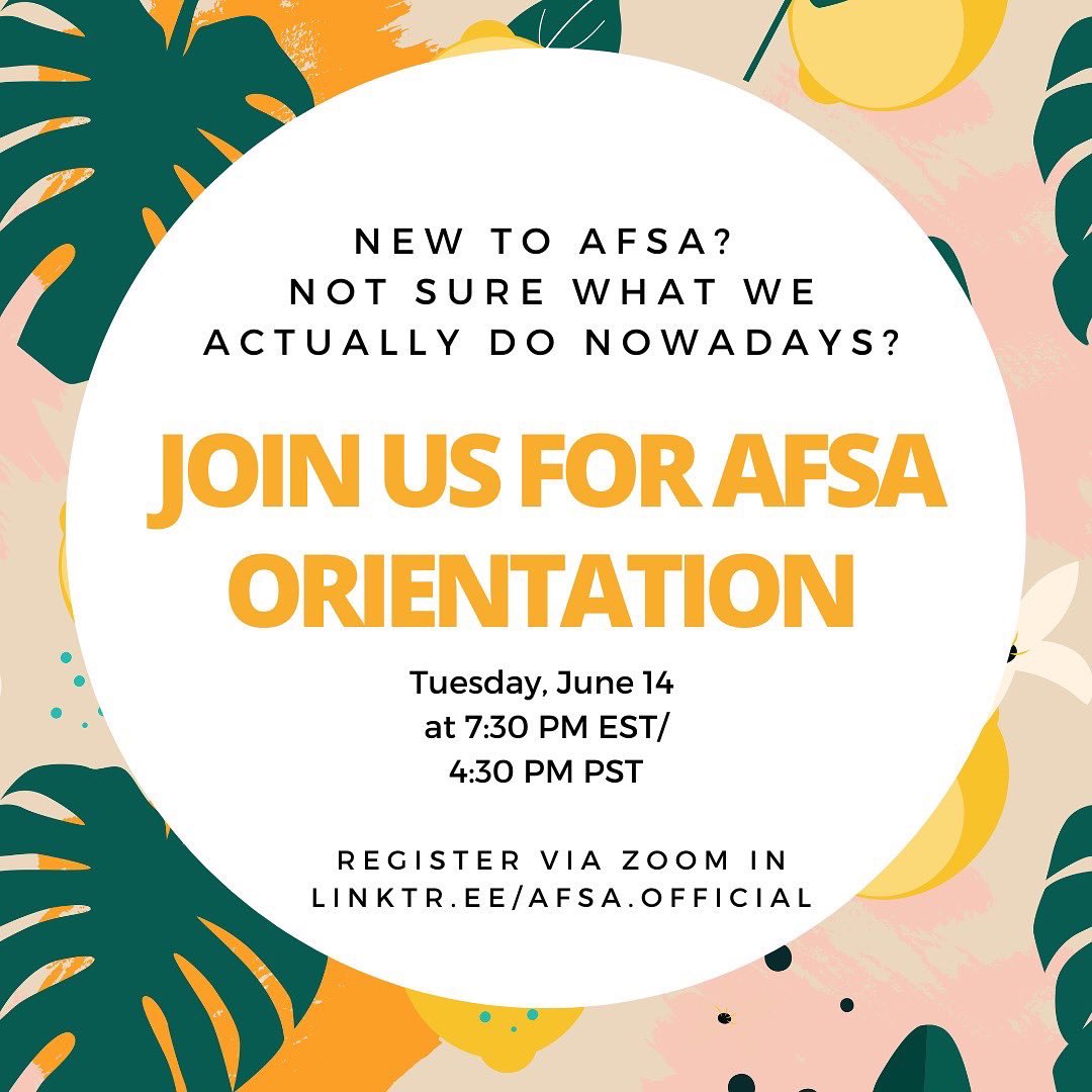 Association of Filipino Scientists in America on Twitter: "We hope to see you all at AFSA’s June ...