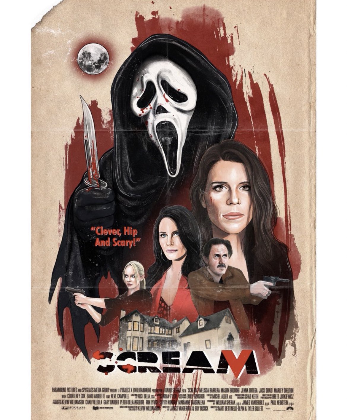 Scream Fan Poster