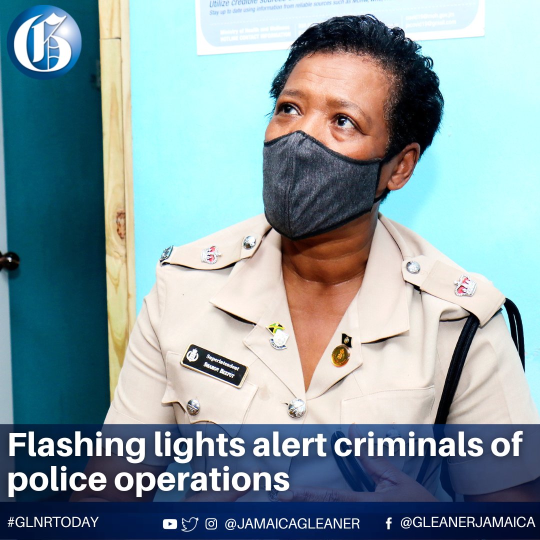 Jamaica Gleaner On Twitter Superintendent Of Police In Charge Of The